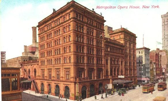 Vanished Venues: The (Old) Metropolitan Opera House - Soundcheck - WNYC