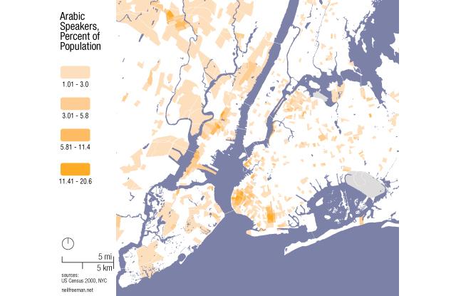 Maps of Languages Spoken in New York City - WNYC