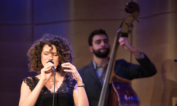 Jonathan Schwartz Celebrates Cyrille Aimée's New Album - The Greene Space