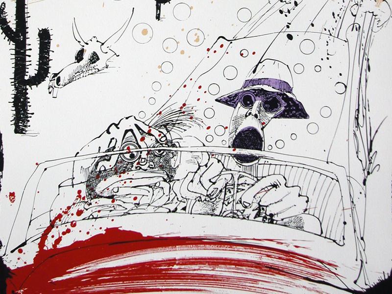 Artist Ralph Steadman: A Nice Man, For A Pictorial Assassin - WNYC