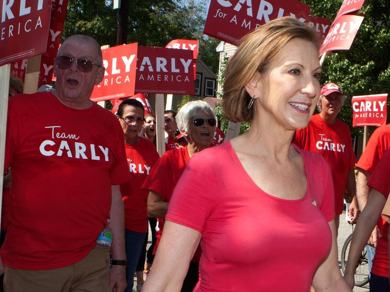 'Ladies, Look At This Face': Fiorina Hits Back At Trump - WNYC